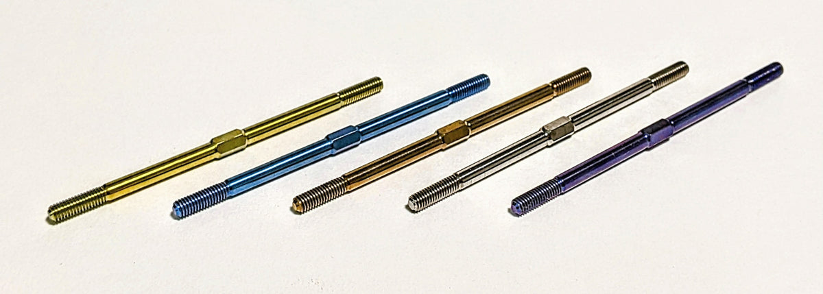 Track Star Hex Adjust 3.5mm Titanium Turnbuckle Set - Schumacher ST2 ...