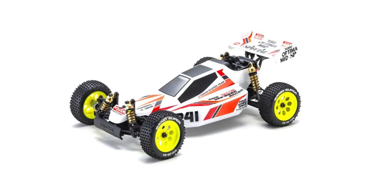 Kyosho 1/10 EP 4WD Racing Buggy TURBO OPTIMA MID SPECIAL 30623 – Track ...